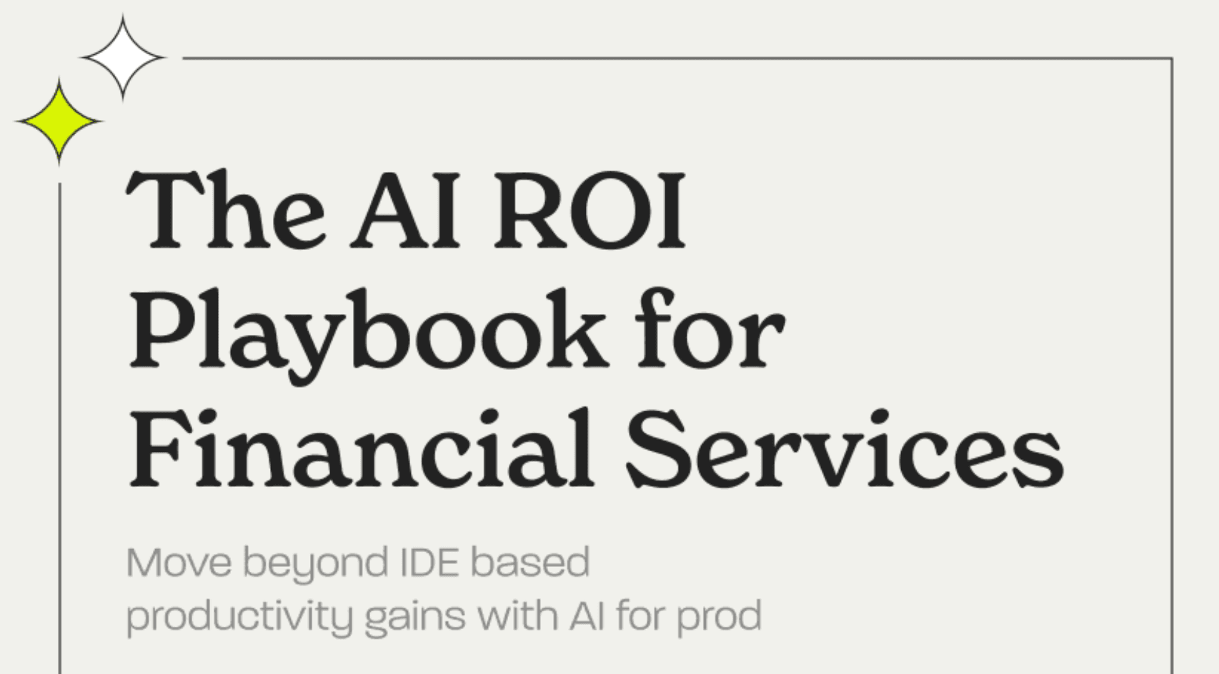 AI ROI Playbook: How AI for Production Delivers Real Engineering ROI